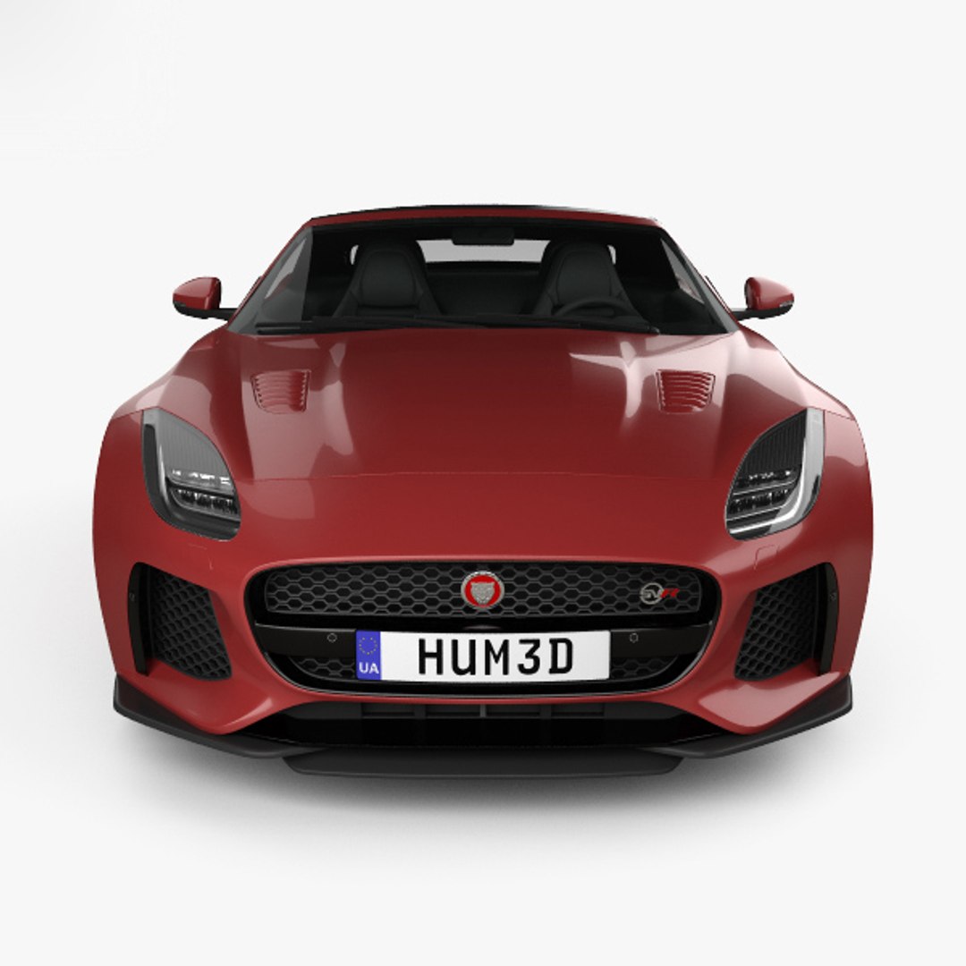 F-type F Type 3D Model - TurboSquid 1355213