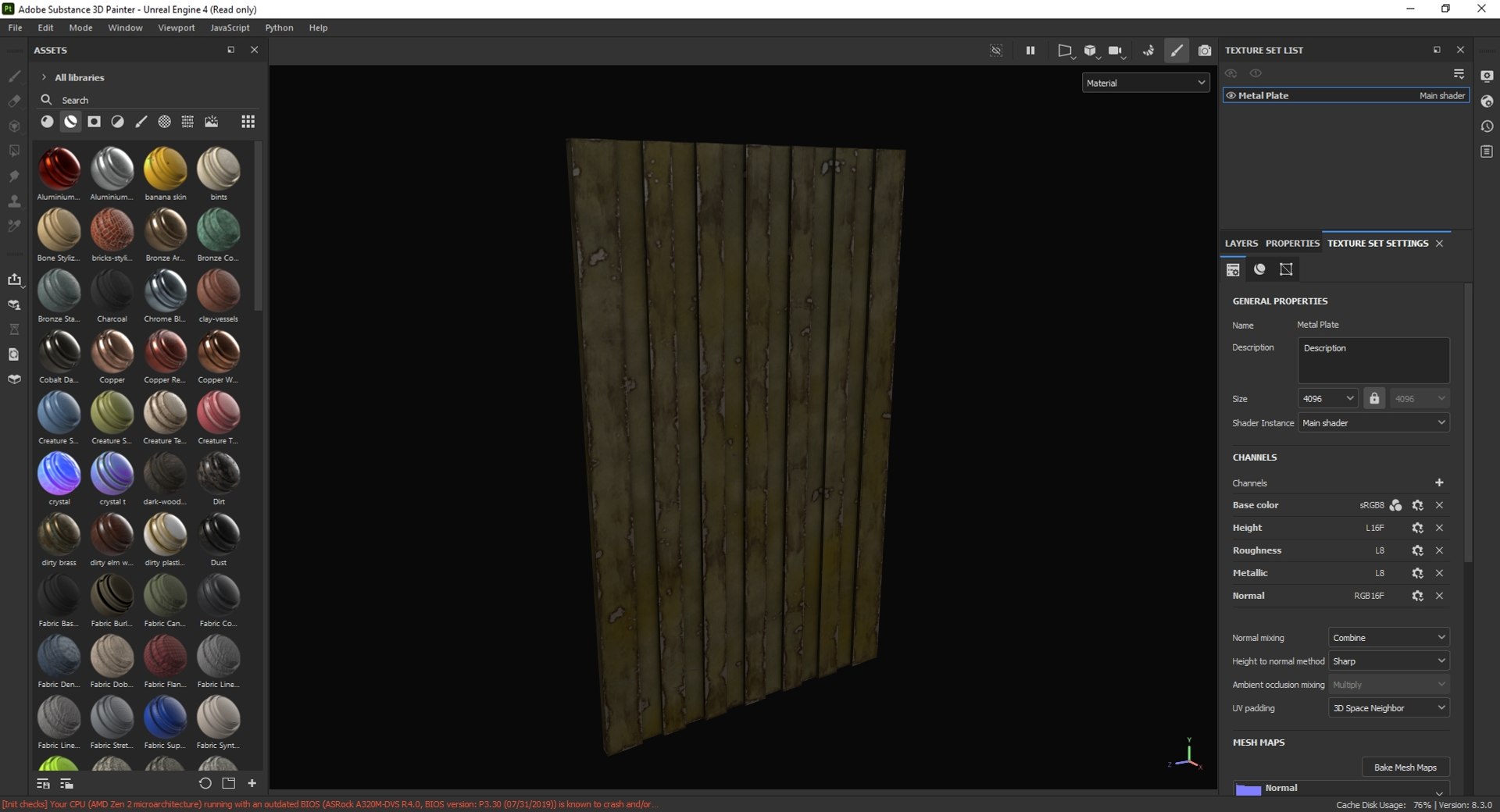 Metal Plate Model - TurboSquid 2141181