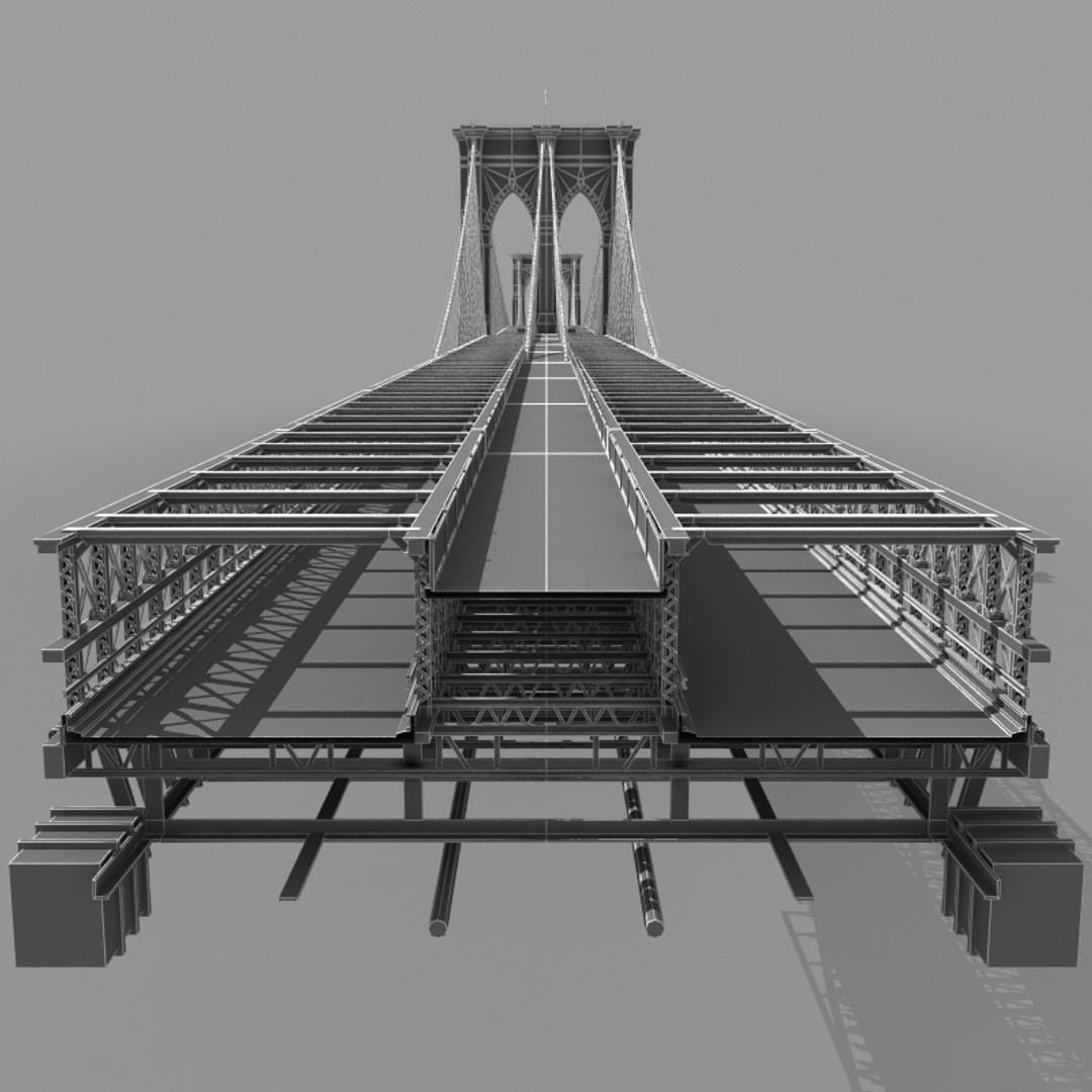 3d brooklyn bridge