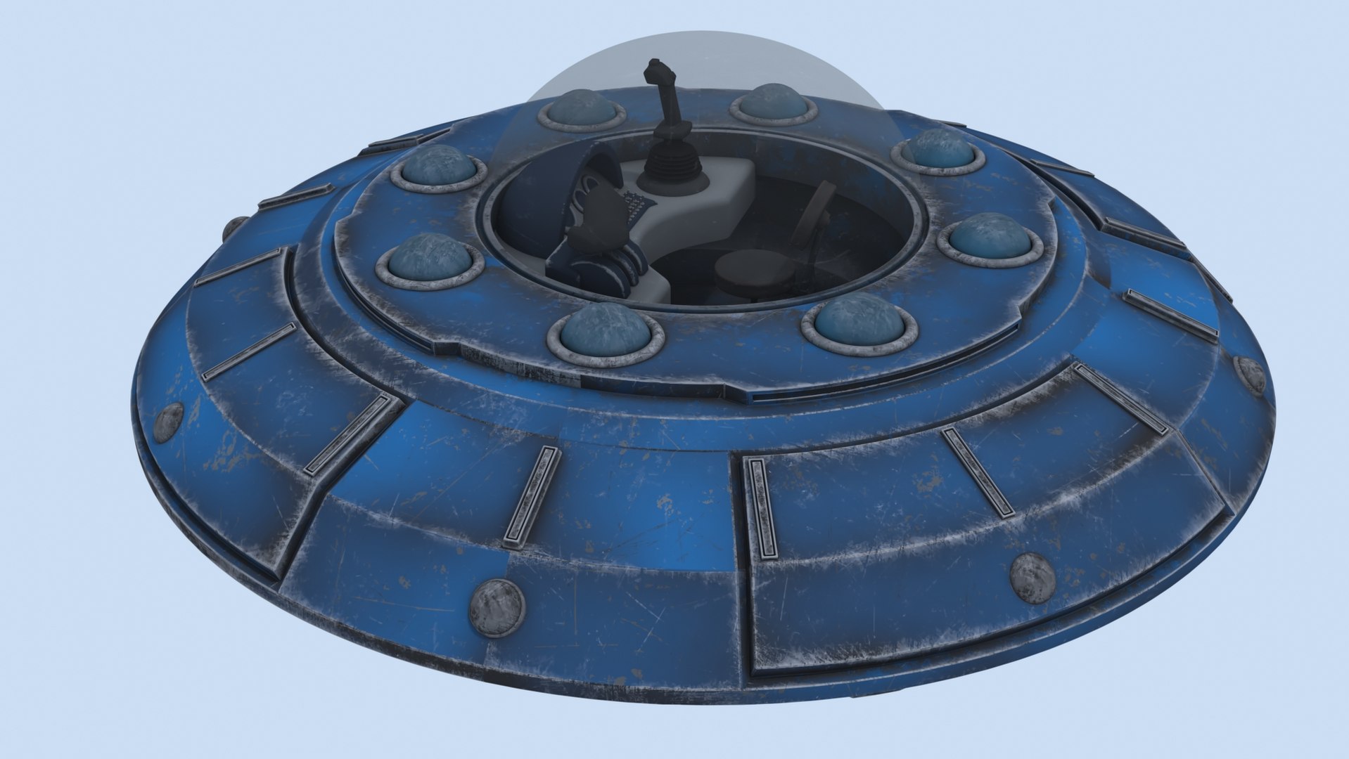 UFO 3D Model - TurboSquid 2308021