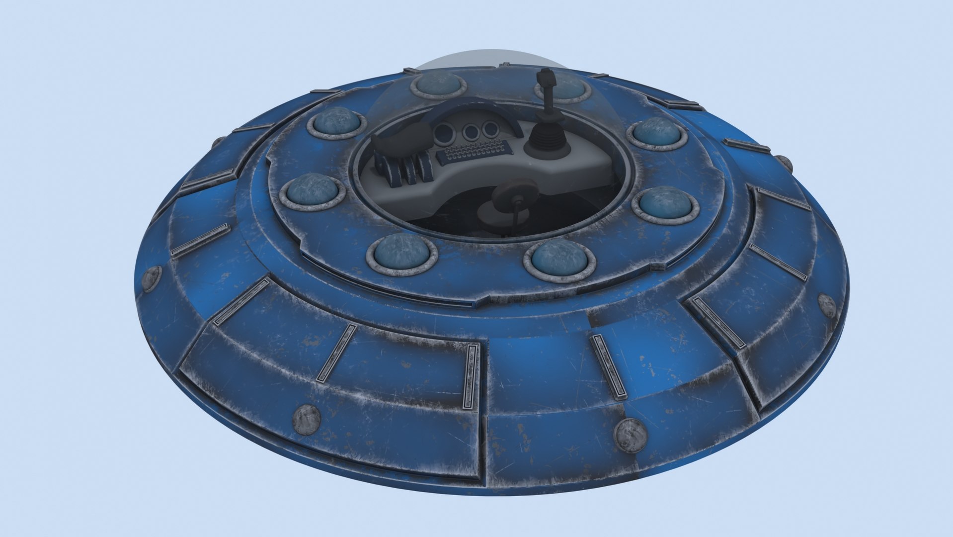 UFO 3D Model - TurboSquid 2308021