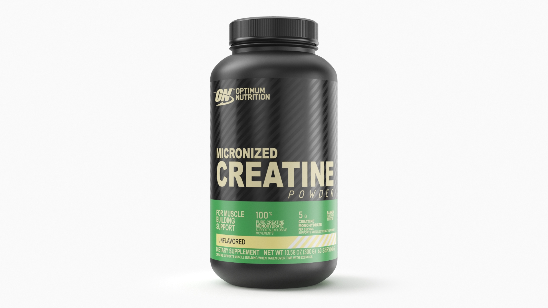 3D Creatine Supplement Bottle - TurboSquid 2379128