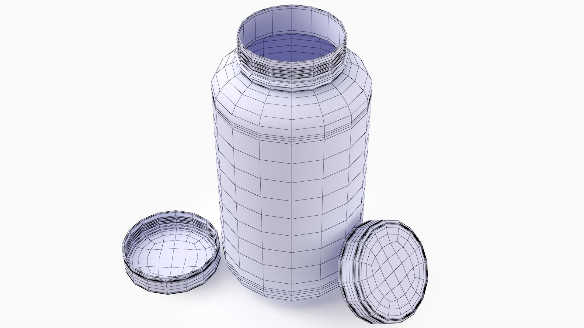 3D Creatine Supplement Bottle - TurboSquid 2379128