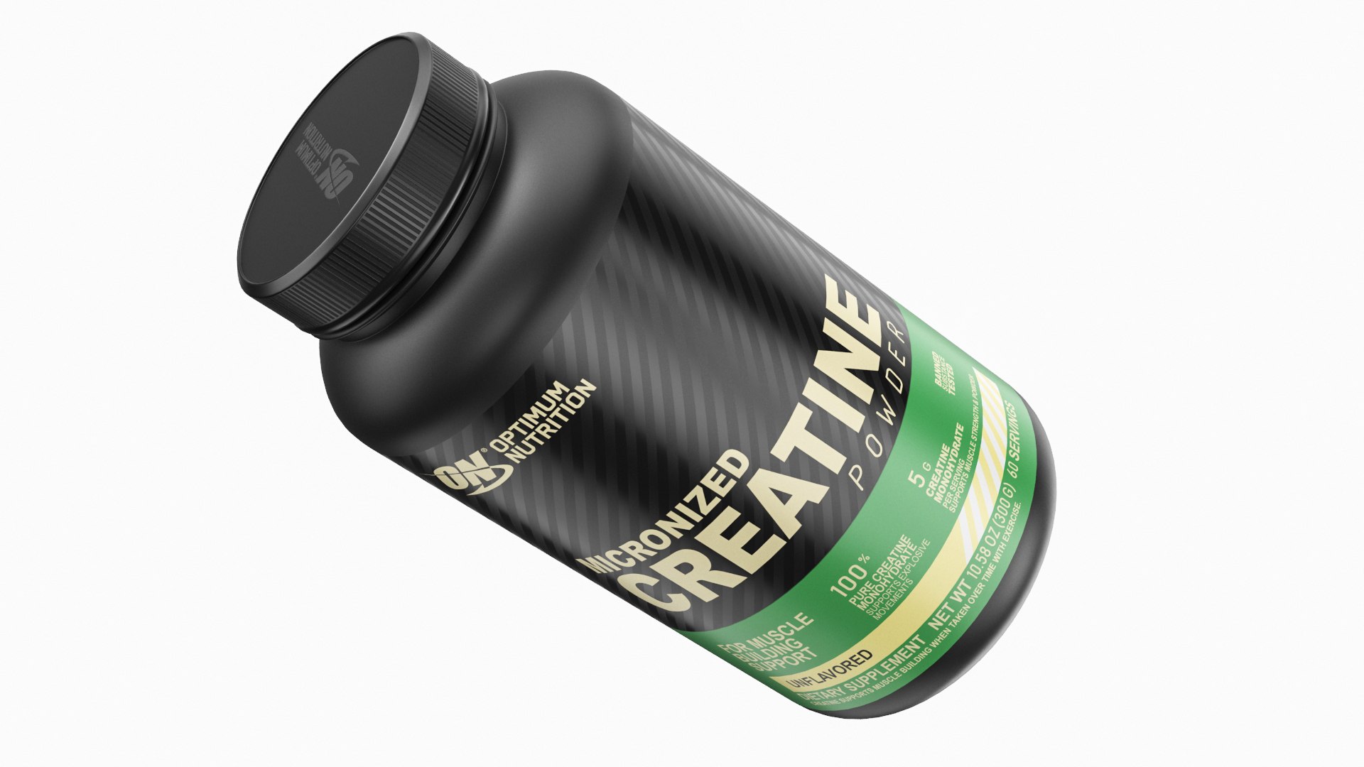 3D Creatine Supplement Bottle - TurboSquid 2379128