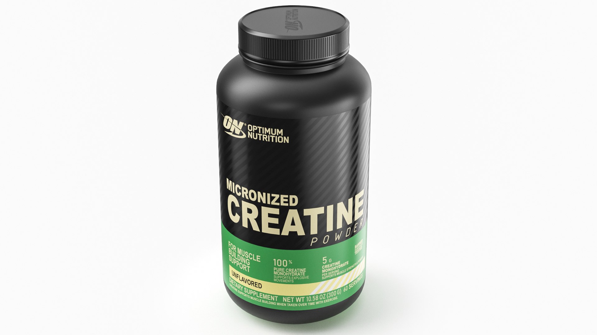 3D Creatine Supplement Bottle - TurboSquid 2379128