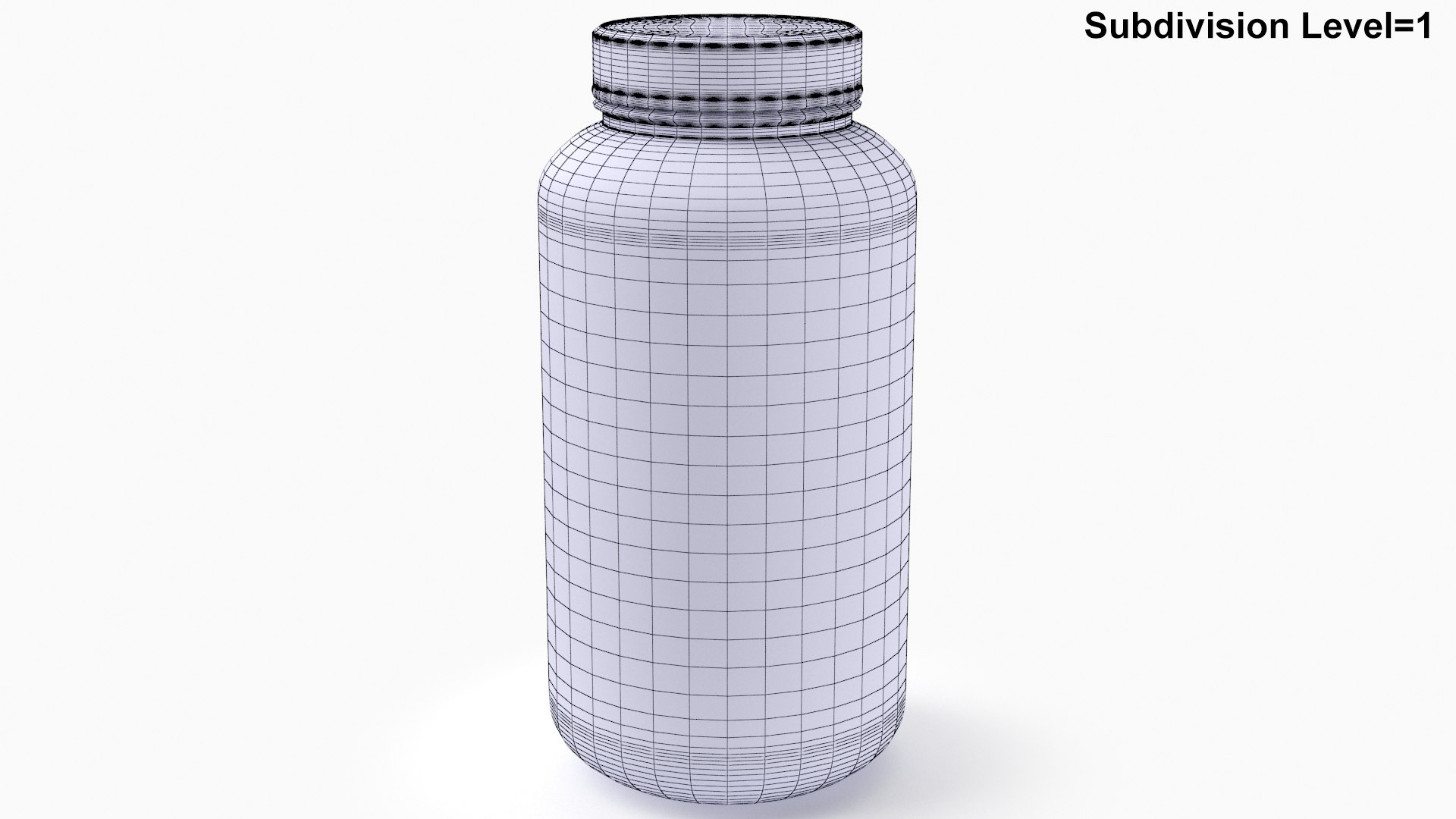 3D Creatine Supplement Bottle - TurboSquid 2379128