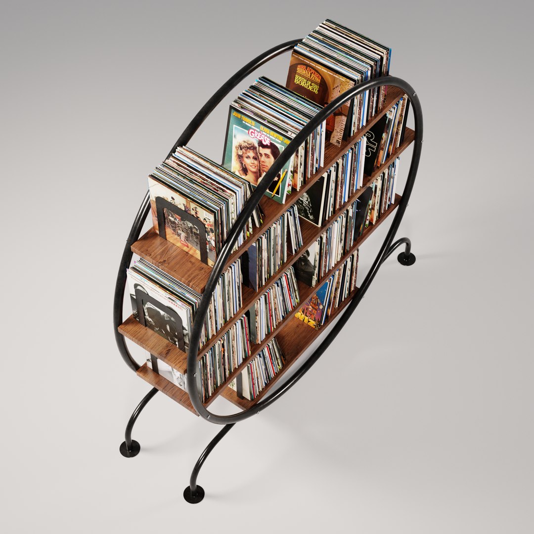 3D Vinyl Storage No-53 - TurboSquid 1959784