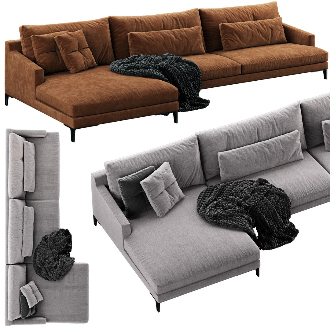 Poliform Bellport Sofa 3D - TurboSquid 1603897