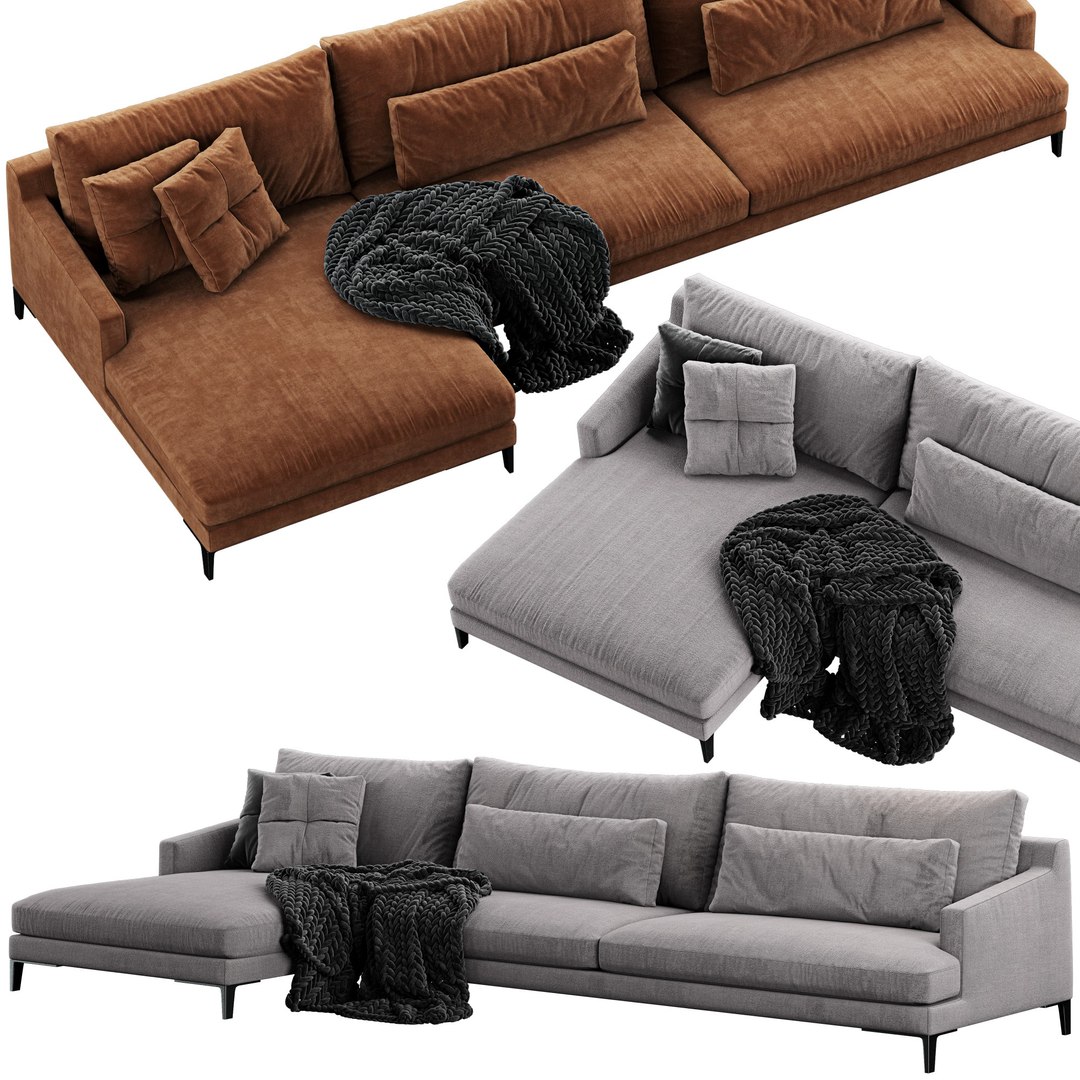 Poliform Bellport Sofa 3D - TurboSquid 1603897