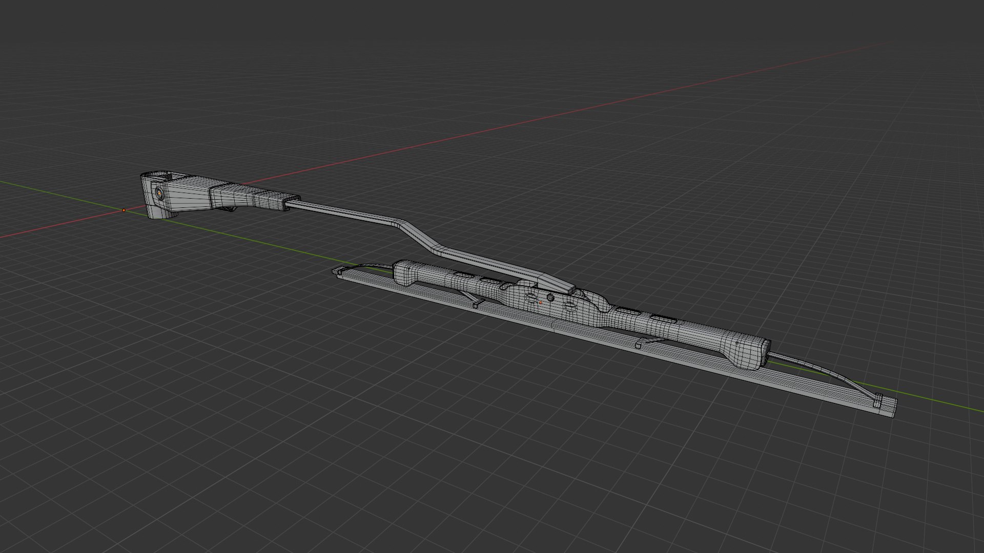 3D Windshield Wipers Model - TurboSquid 2470497