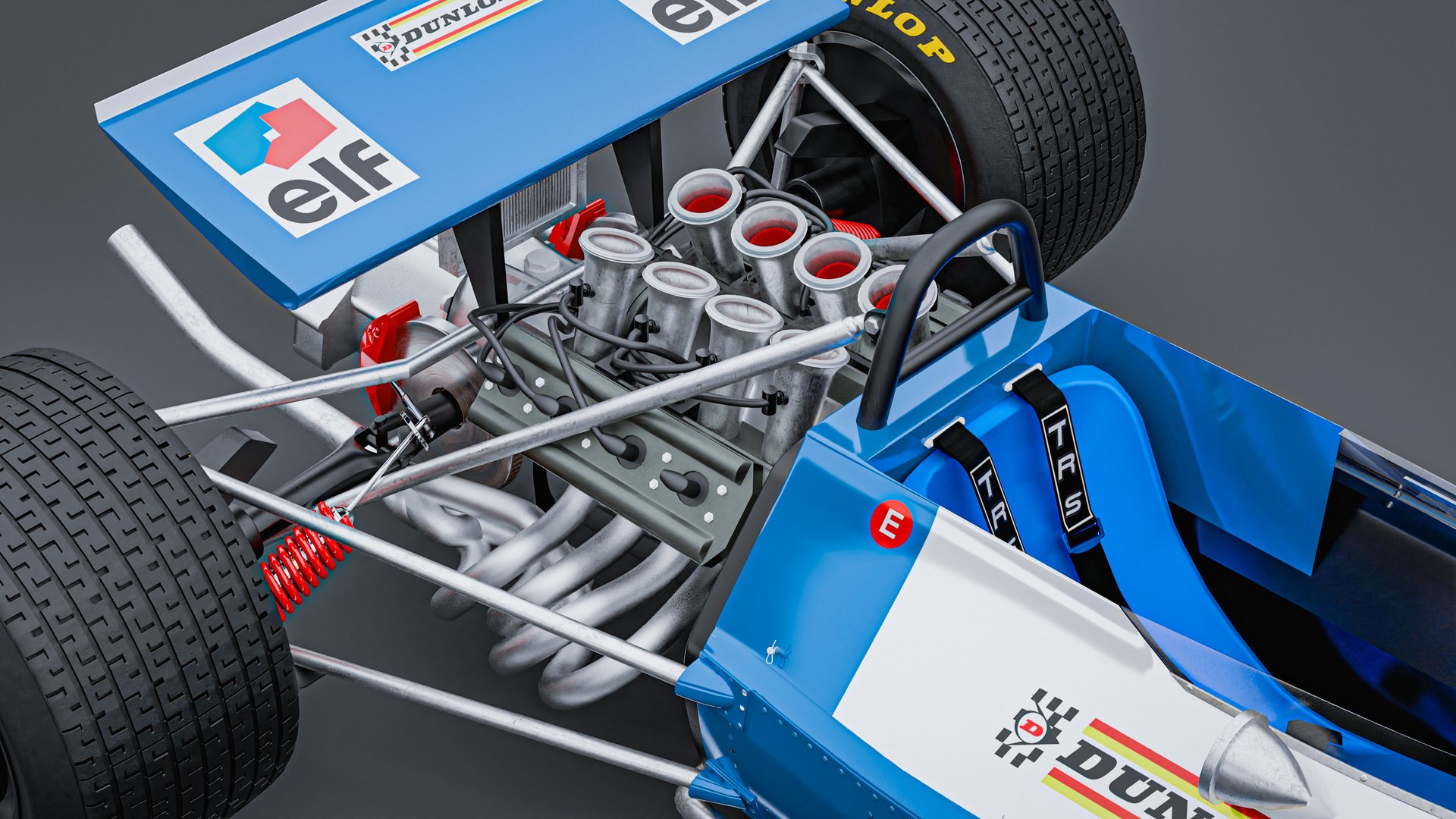 3D Model 1969 Matra MS80 Formula 1 - TurboSquid 2397243