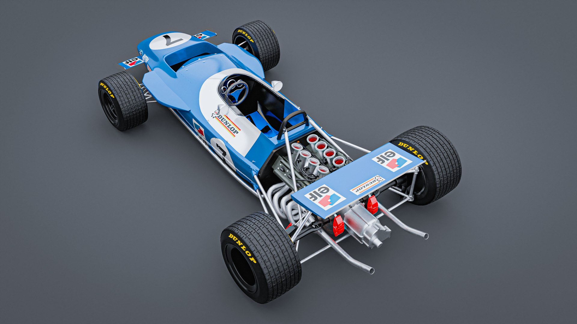 3D Model 1969 Matra MS80 Formula 1 - TurboSquid 2397243
