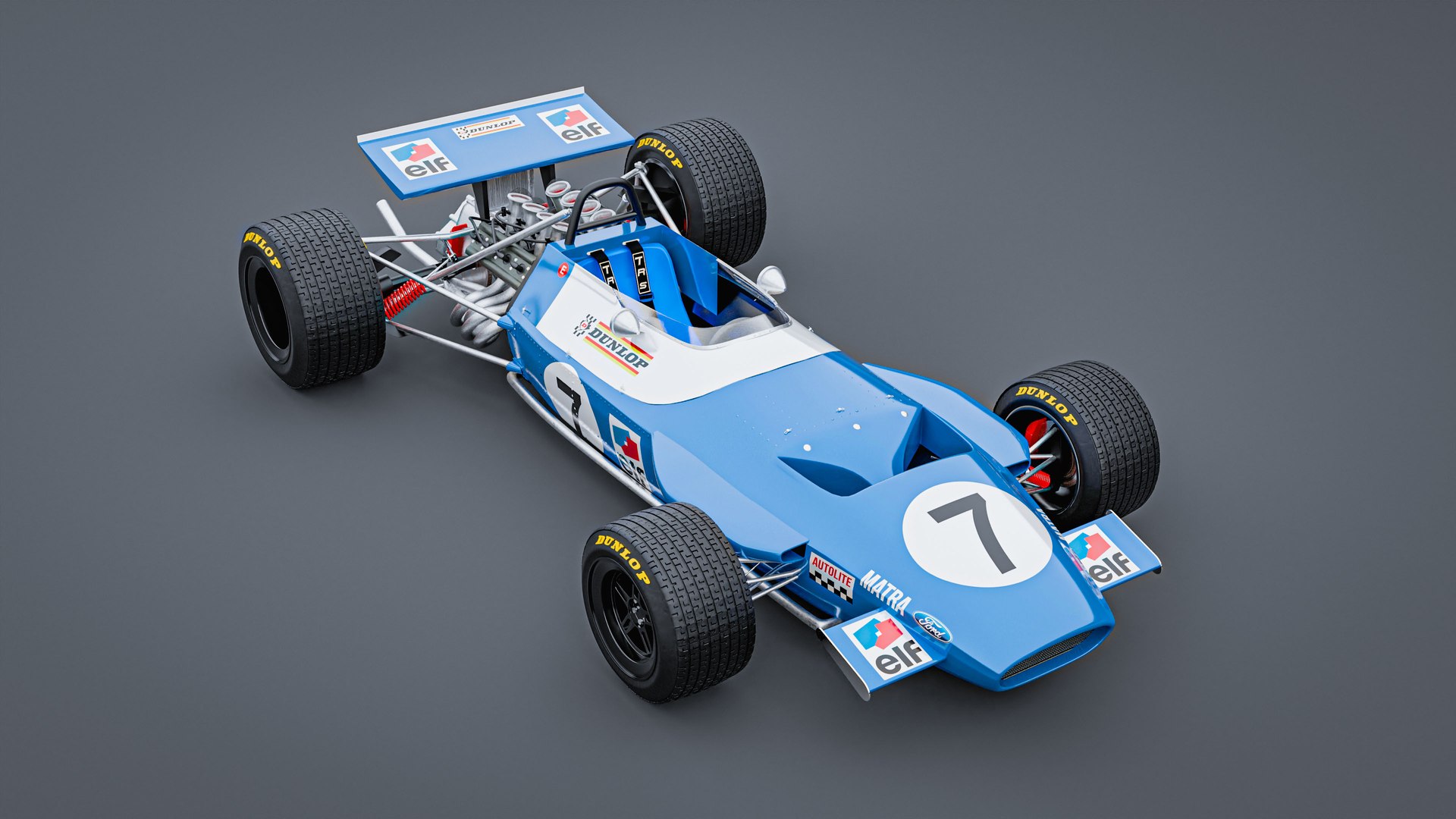 3D Model 1969 Matra MS80 Formula 1 - TurboSquid 2397243