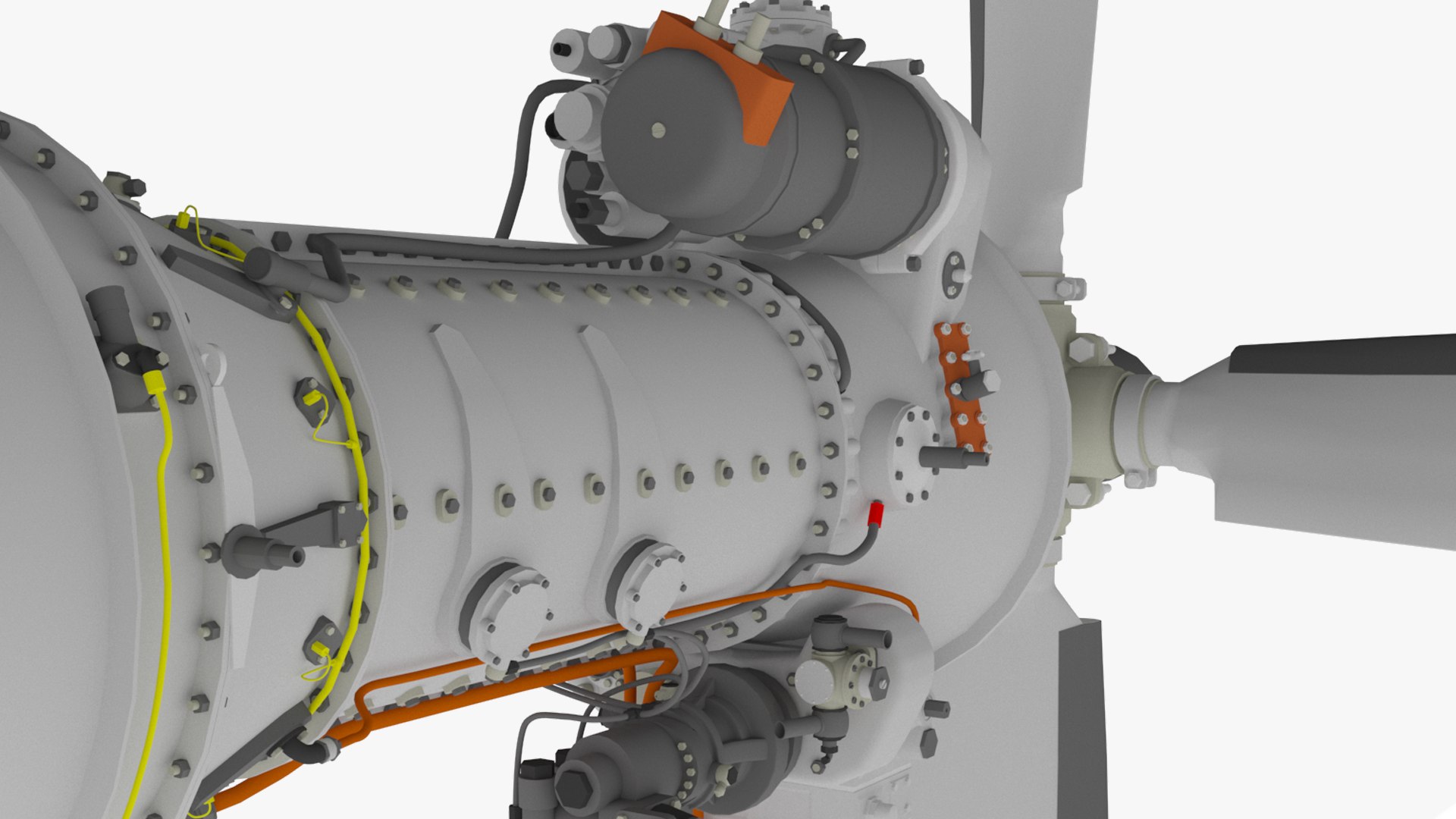 Turboprop Engine Ai-24 3D Model - TurboSquid 1872000