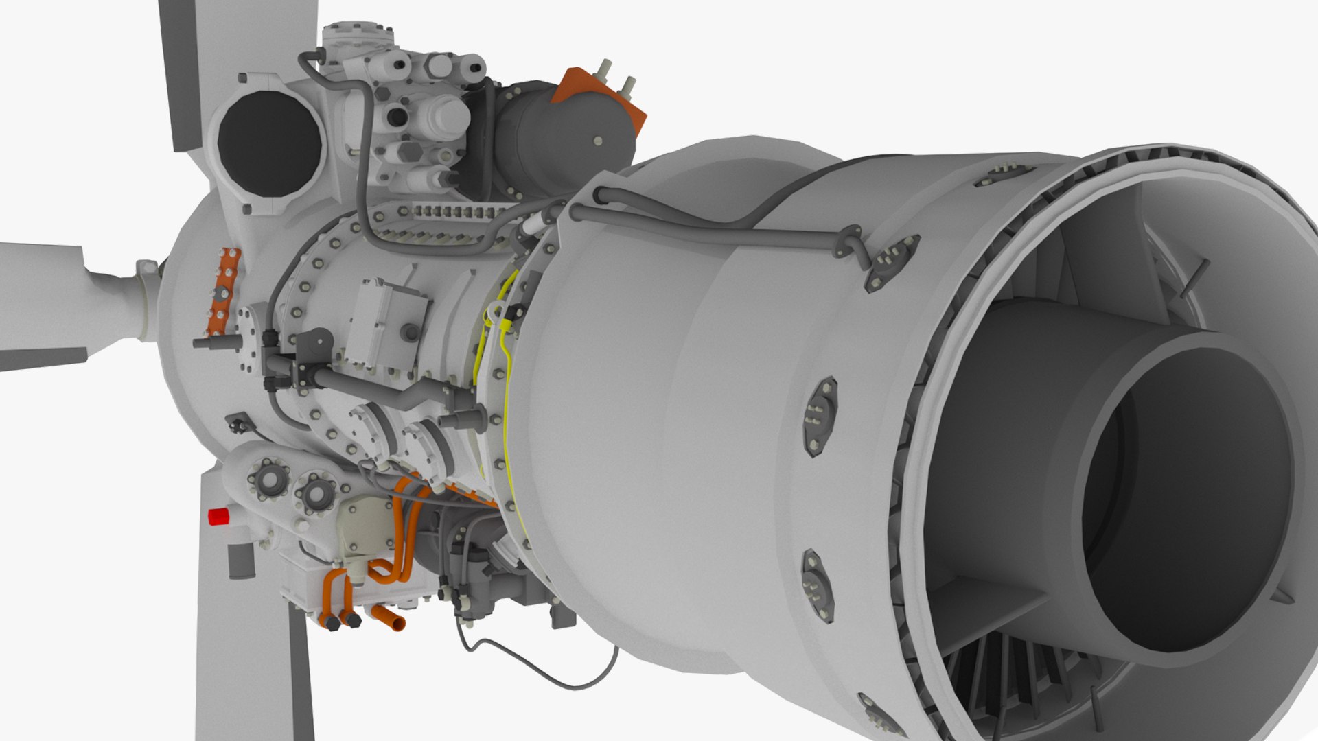Turboprop Engine Ai-24 3D Model - TurboSquid 1872000