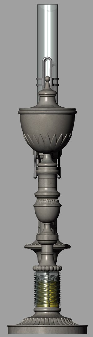 Kerosene lamp 3D model - TurboSquid 1386438