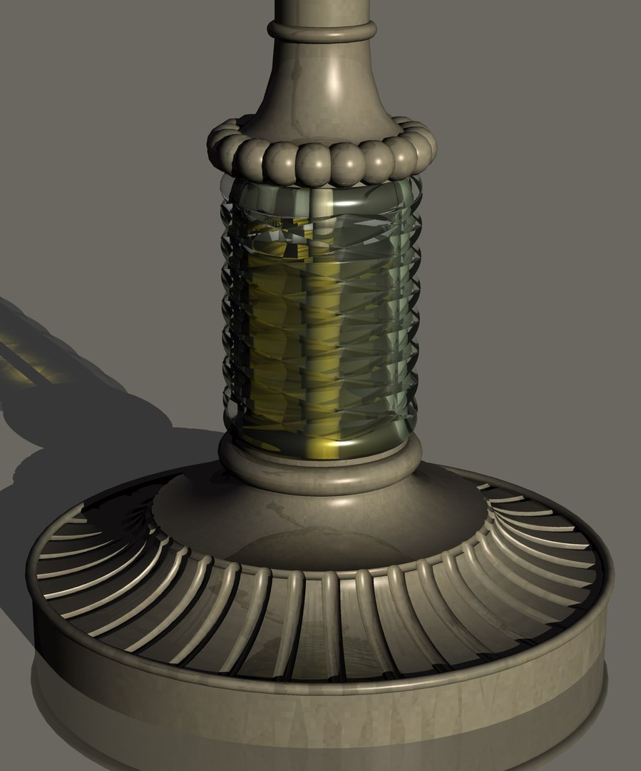 Kerosene lamp 3D model - TurboSquid 1386438