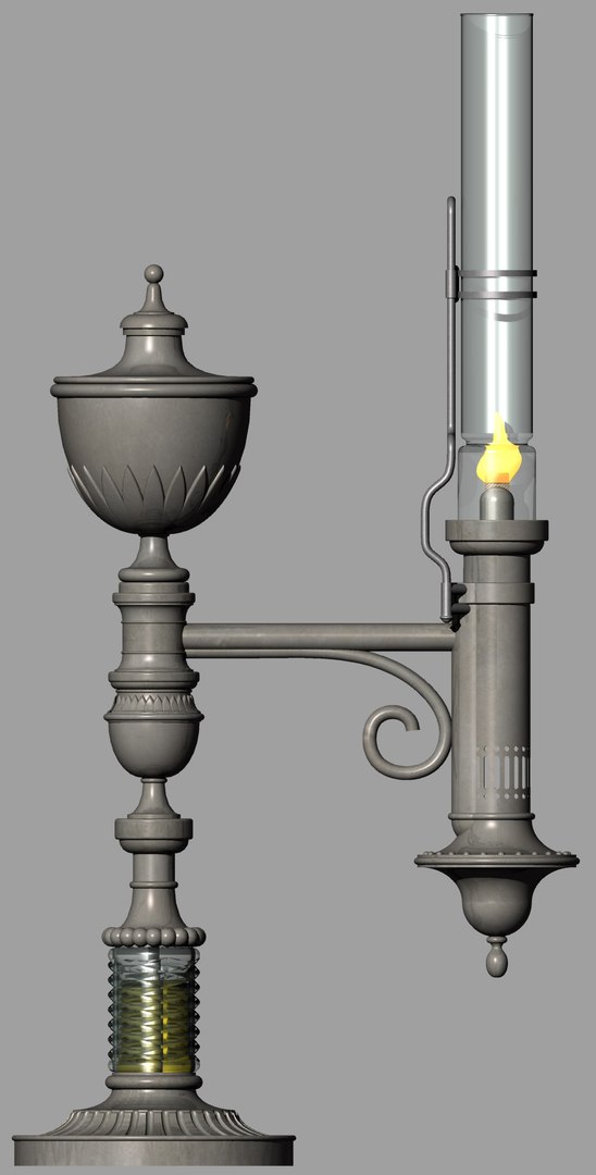 Kerosene lamp 3D model - TurboSquid 1386438