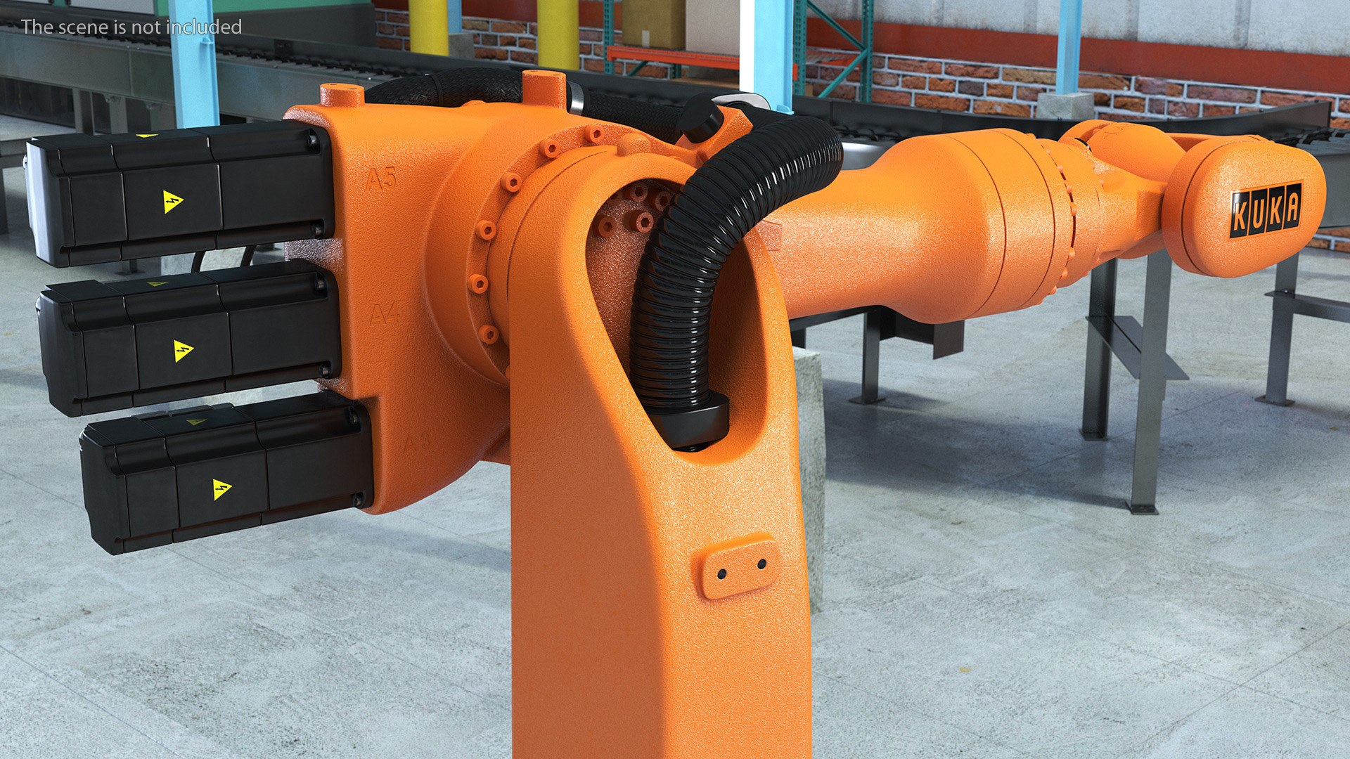 6-axis Robot Arm Kuka KR 16-3 Model - TurboSquid 2188903