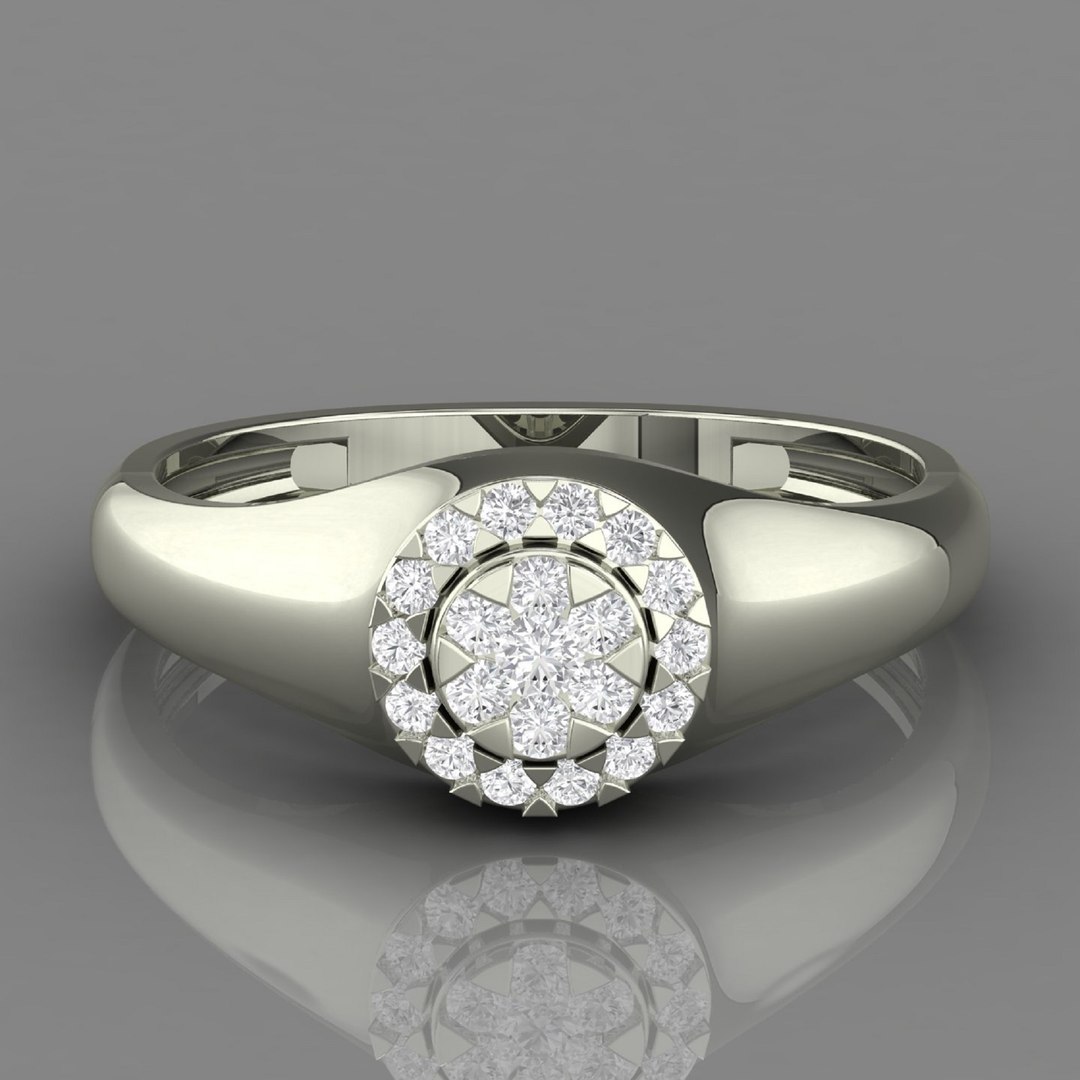 Diamond Ring 3D Model - TurboSquid 2303085