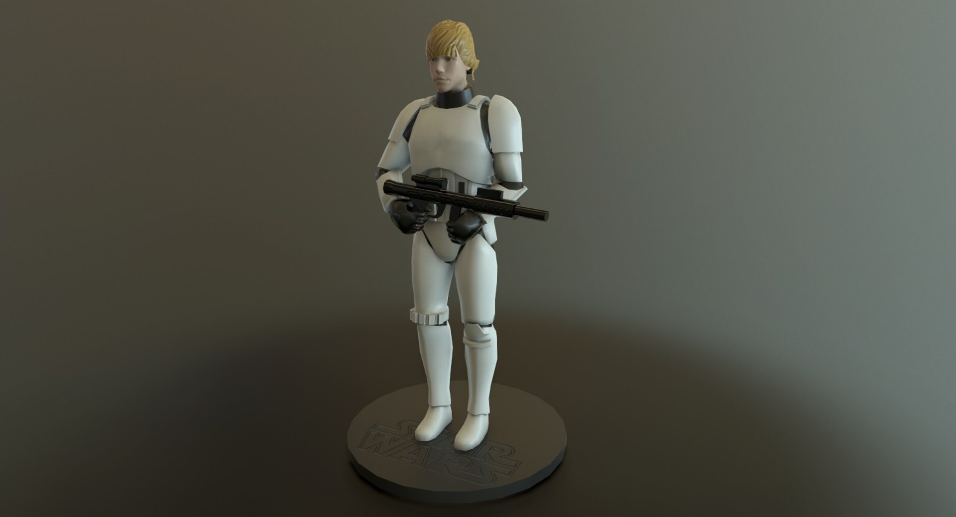 Luke Skywalker Figure 3D - TurboSquid 1172818