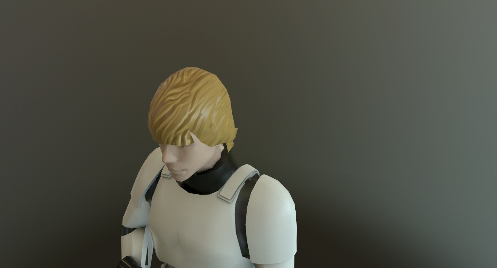 Luke Skywalker Figure 3D - TurboSquid 1172818