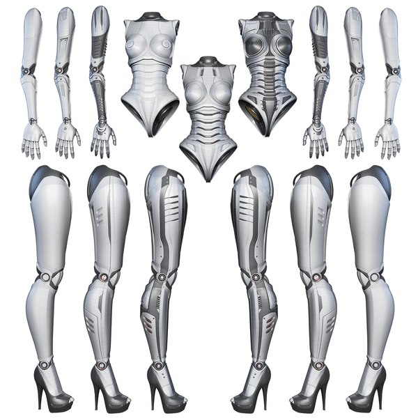 Robot Parts 3D Models for Download | TurboSquid