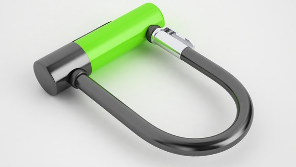 Bike lock 3D model - TurboSquid 1709997