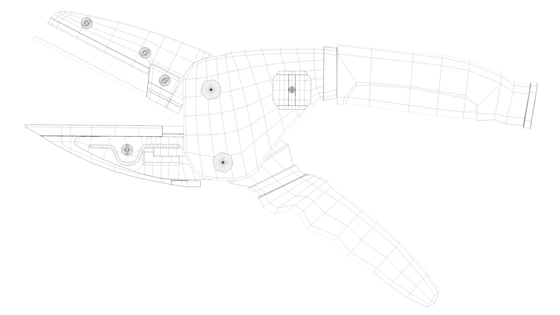 Wire Cutter 3D Model - TurboSquid 1666431
