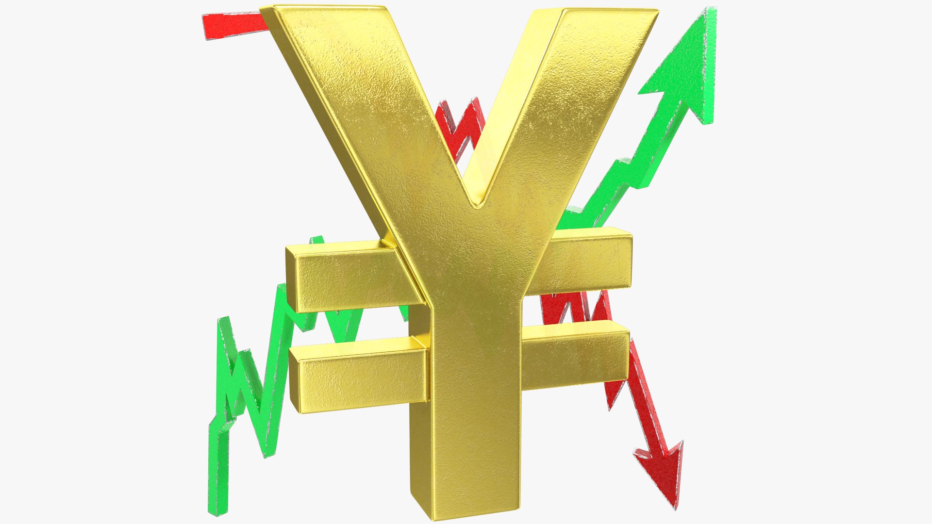 3D Graphs Yen Model - TurboSquid 1644809