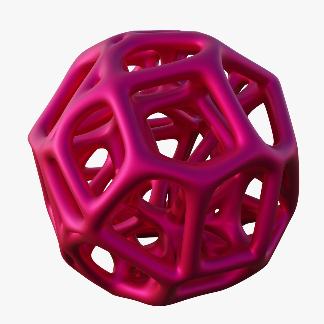 3D Skeleton Pipes Sphere - TurboSquid 2182252