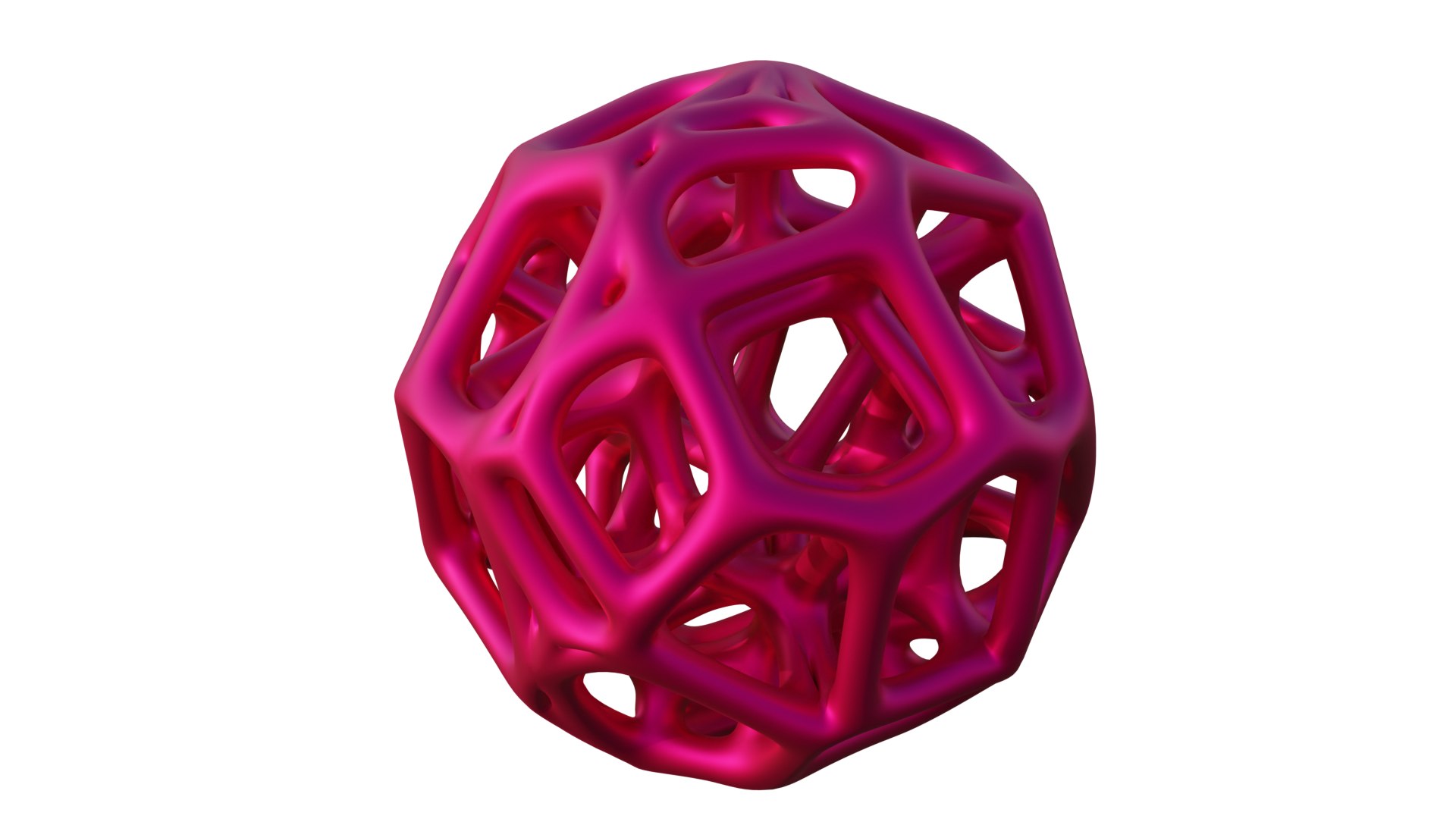 3D Skeleton Pipes Sphere - TurboSquid 2182252