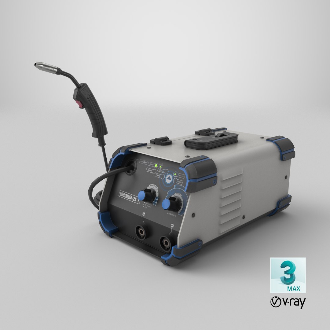 Modern Welding Machine 3D Model - TurboSquid 2131288
