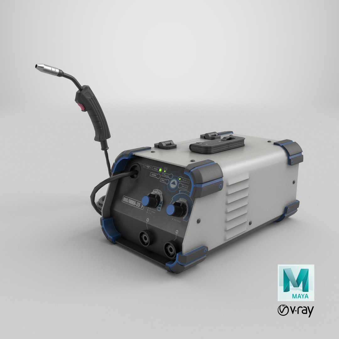 Modern Welding Machine 3D Model - TurboSquid 2131288