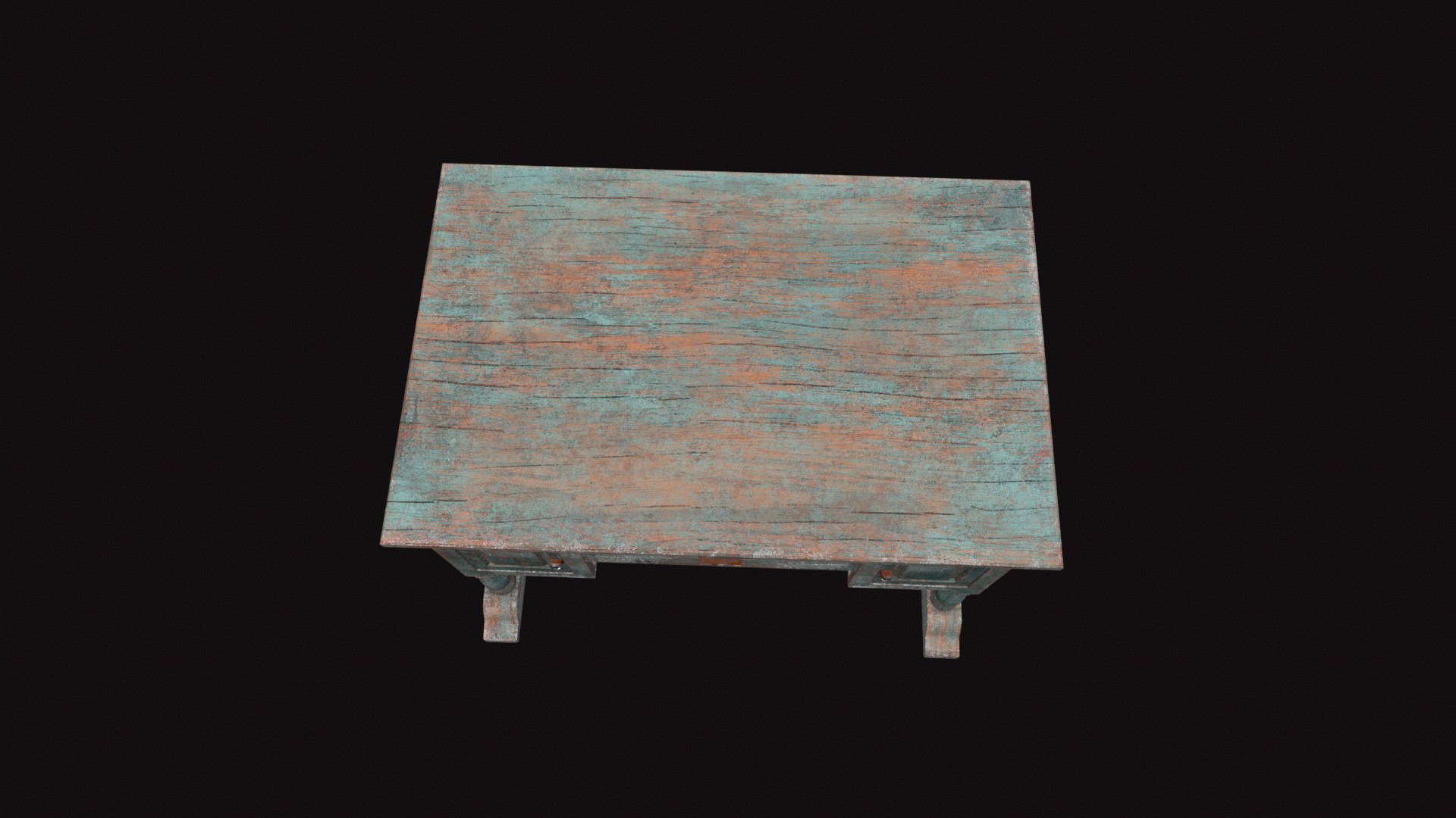 3D Medieval Desk - TurboSquid 2322745