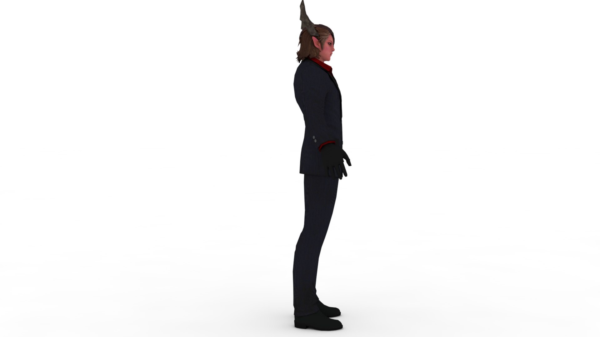 3D Butler 3D Models Girl Hollywood - TurboSquid 1826427