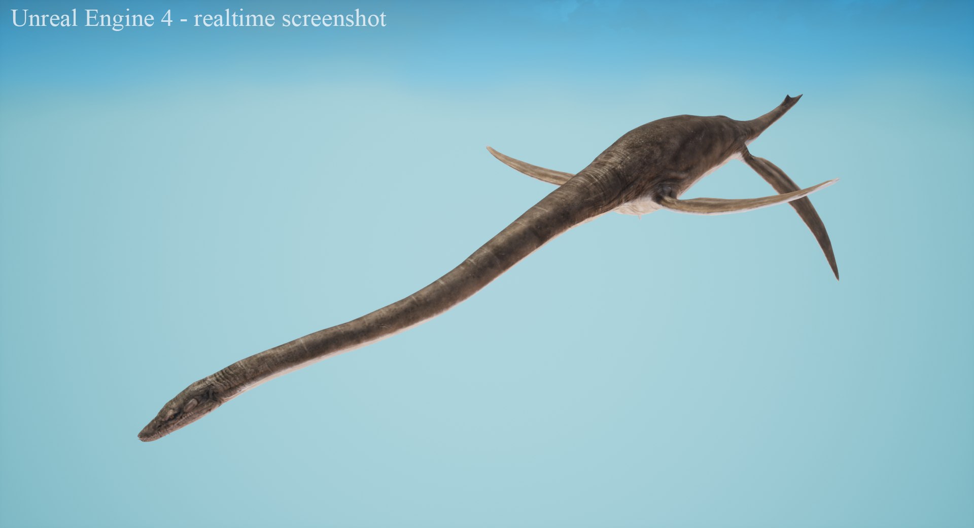 3D plesiosaur rigged - TurboSquid 1318063
