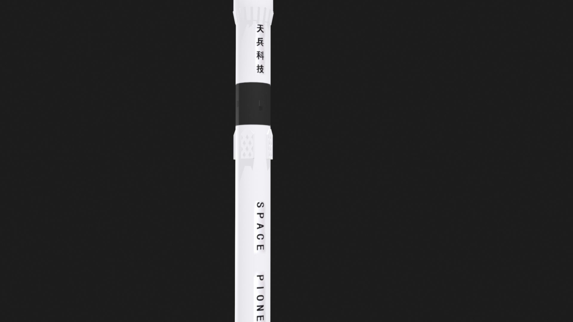 3D Model Chinese Tianlong3 Rocket With Inner - TurboSquid 2191111