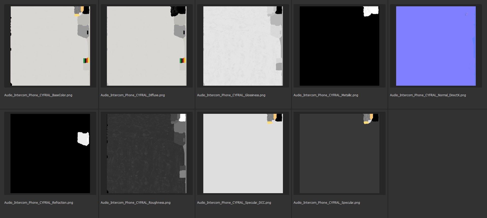 Audio Intercom Phone CYFRAL 3D Model - TurboSquid 2206448