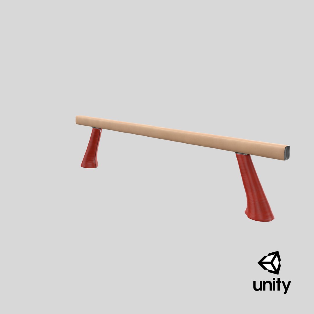 Olympic Balance Beam 3d Max