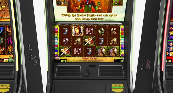 Casino slot machines 4 model - TurboSquid 1479965