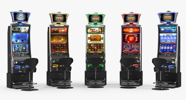 Casino slot machines 4 model - TurboSquid 1479965