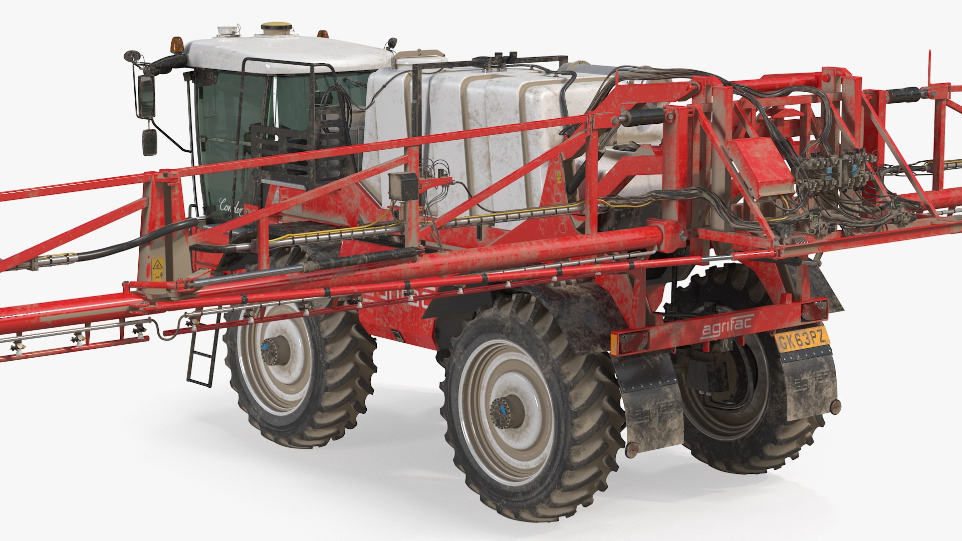 Agrifac condor 5 crop model - TurboSquid 1603692