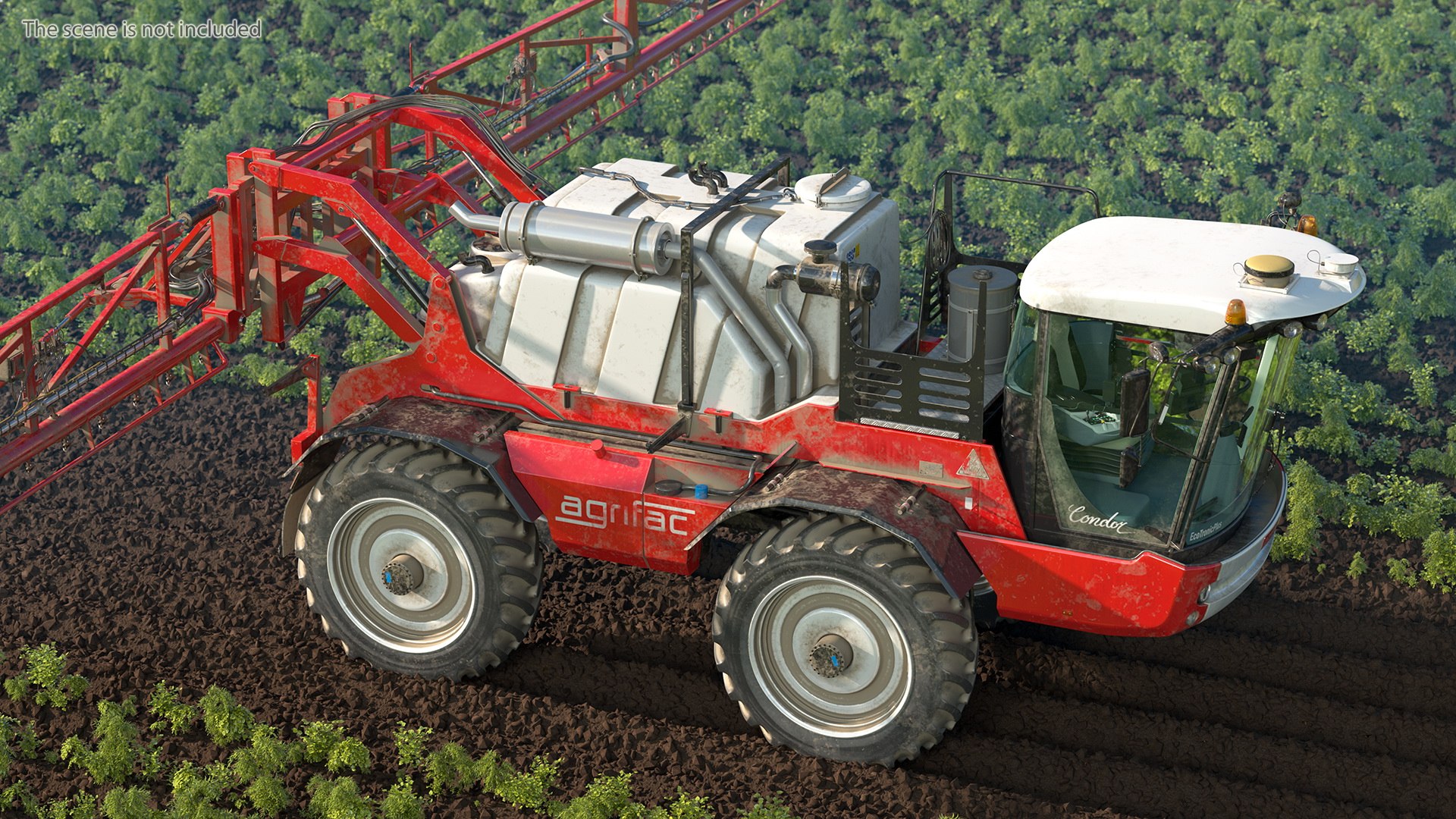 Agrifac Condor 5 Crop Model - TurboSquid 1603692