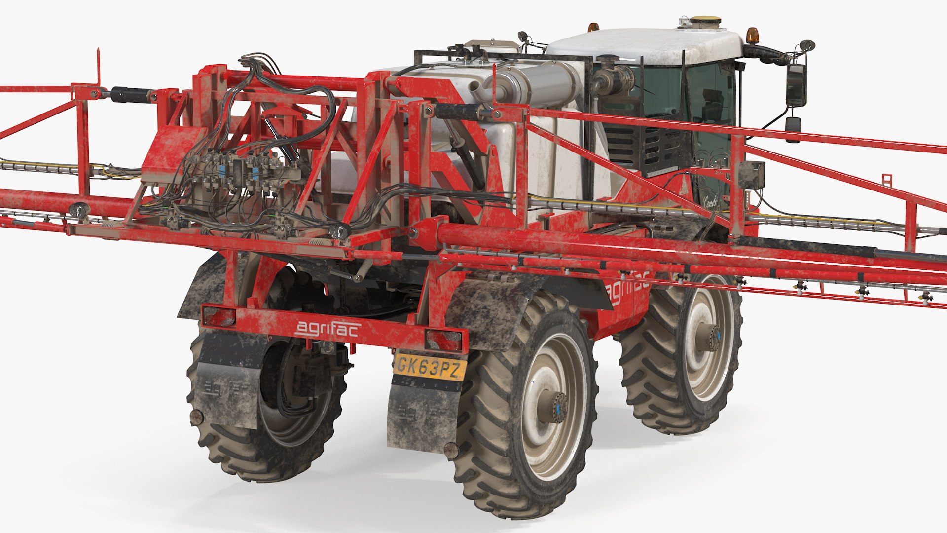 Agrifac condor 5 crop model - TurboSquid 1603692