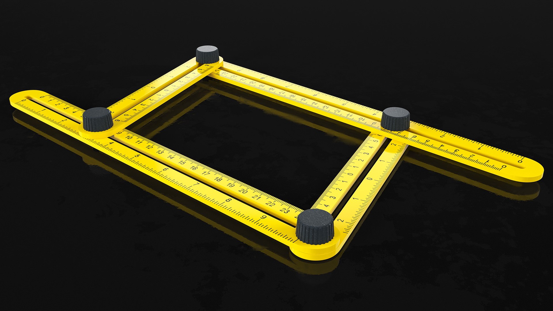 3D Adjustable Sided Folding Measuring - TurboSquid 1594432