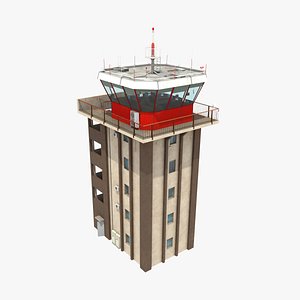 Control Tower 3D Models for Download | TurboSquid