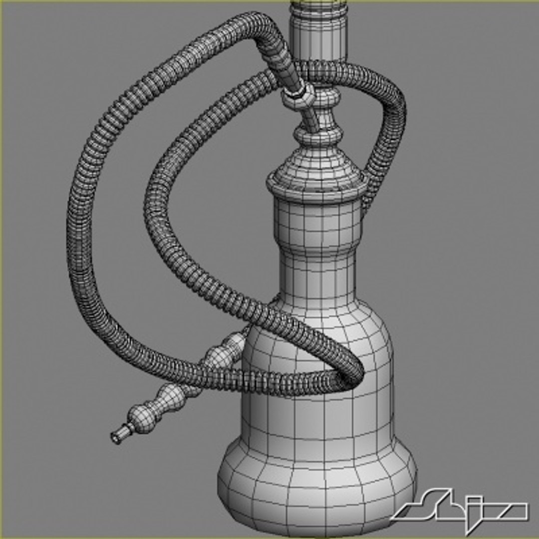 Hookah 3d Model