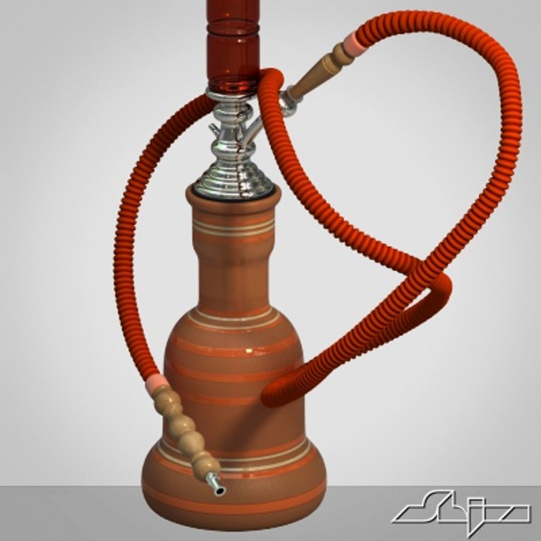 Hookah 3d Model
