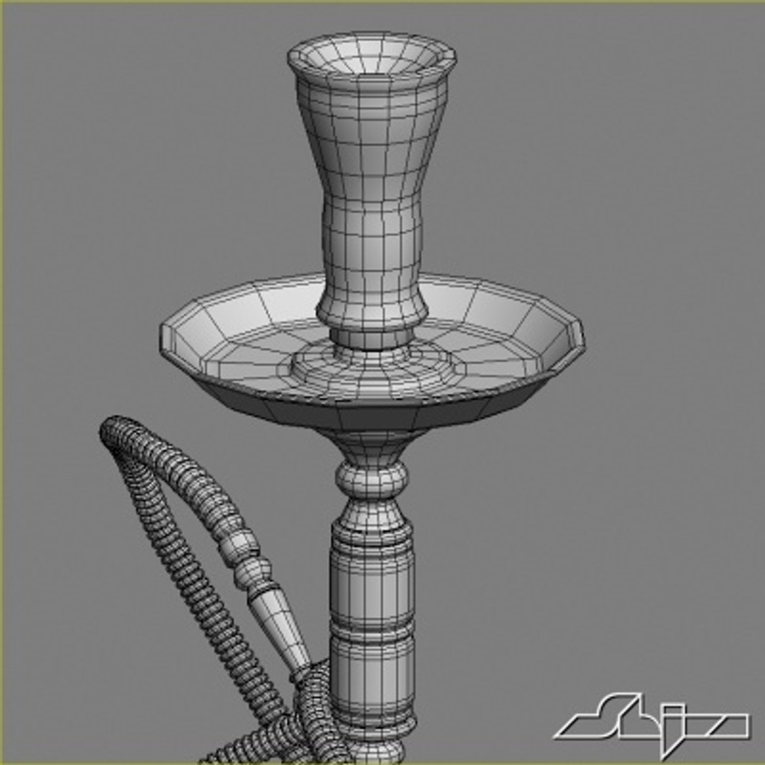 Hookah 3d Model